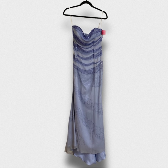 Riva Designs | Dresses | Vintage 9s Nwt Riva Designs Silk Beaded Prom ...